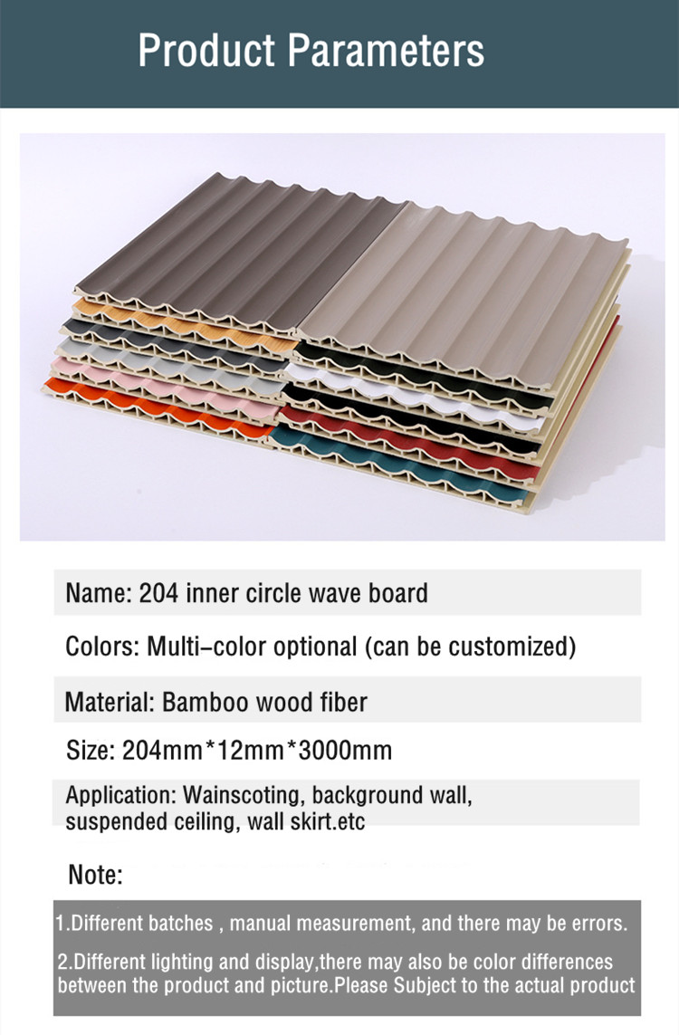 Buy Wholesale China Interior Modern Design 3d Wave Grille Wpc Wall ...