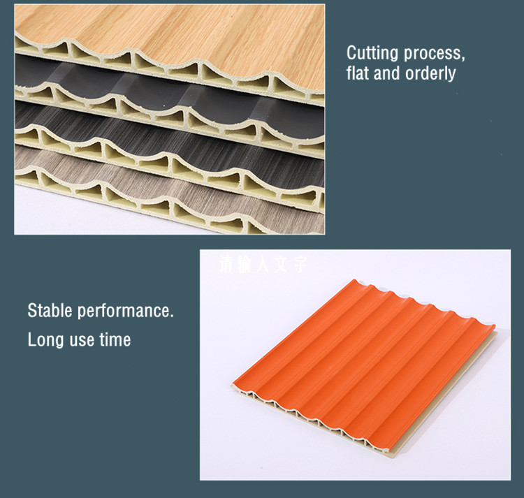 Buy Wholesale China Interior Modern Design 3d Wave Grille Wpc Wall ...