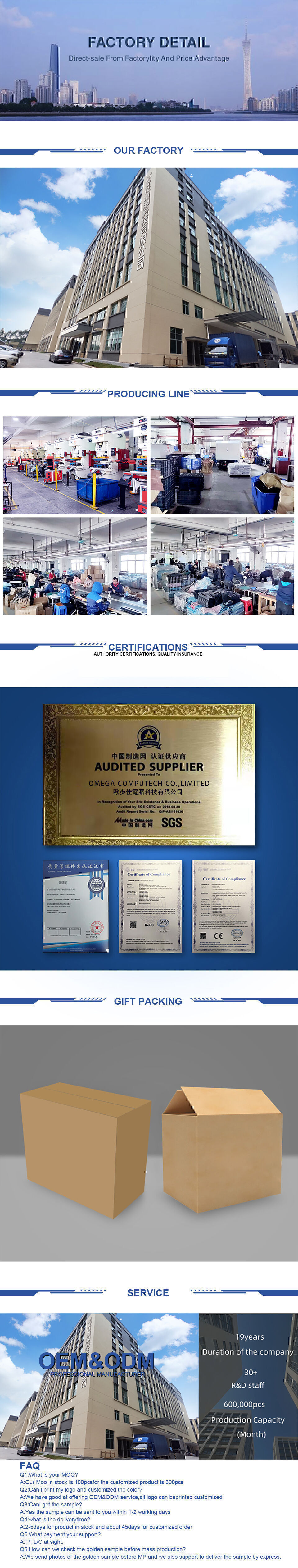 Buy China Wholesale Esgaming Oem/odm X01 Eatx Gaming Pc Casing Atx Side ...