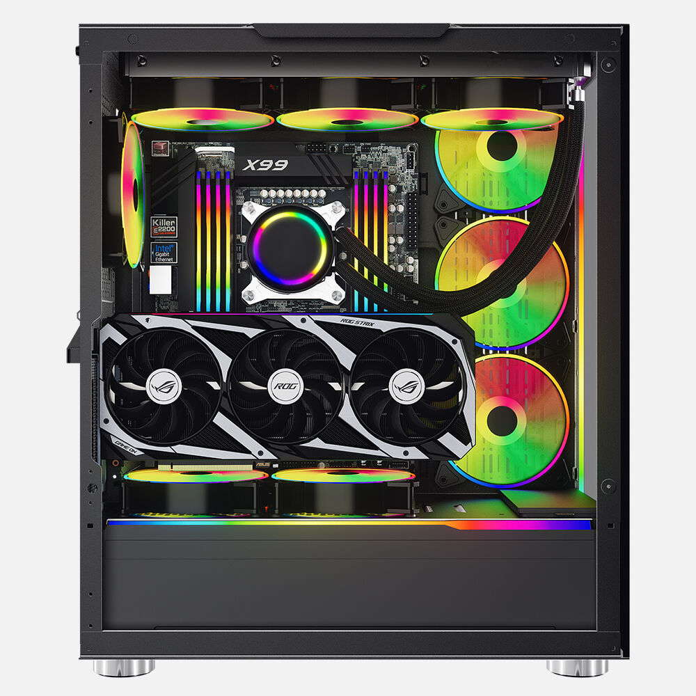 Buy China Wholesale Esgaming Oem/odm X01 Eatx Gaming Pc Casing Atx Side ...