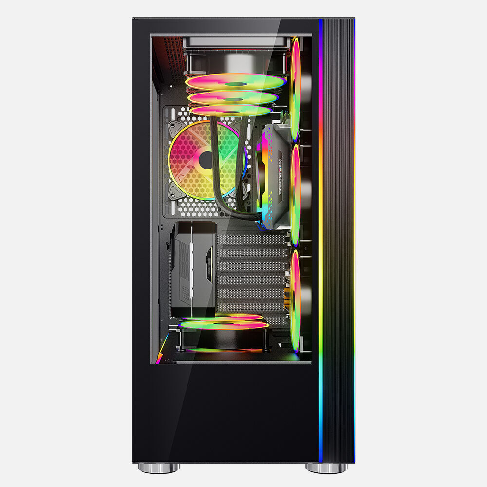 Buy China Wholesale Esgaming Oem/odm X03 Eatx Gaming Pc Casing Atx Side ...