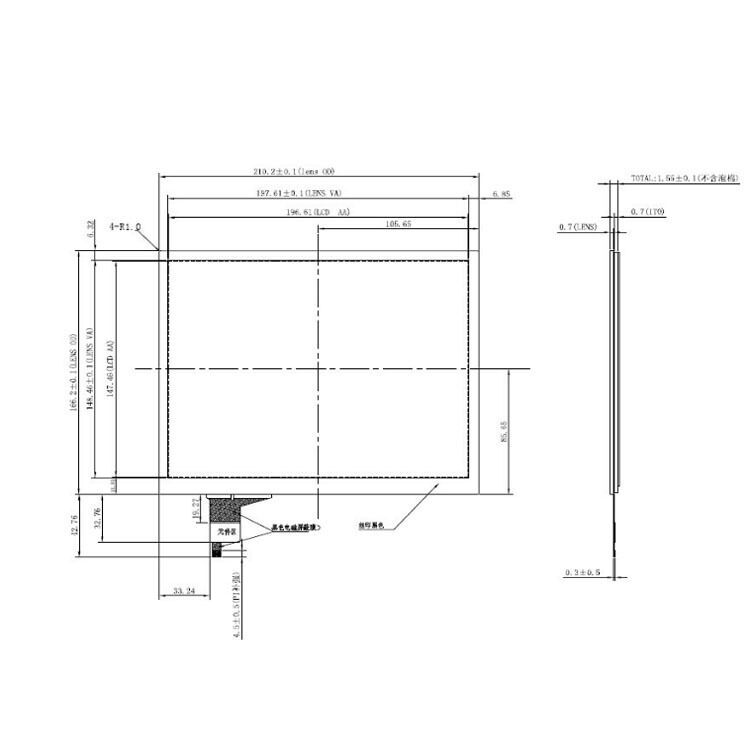 Buy Wholesale China 9.7 Inch Ctp, G+g Structure, Ic Nt11003, Iic ...