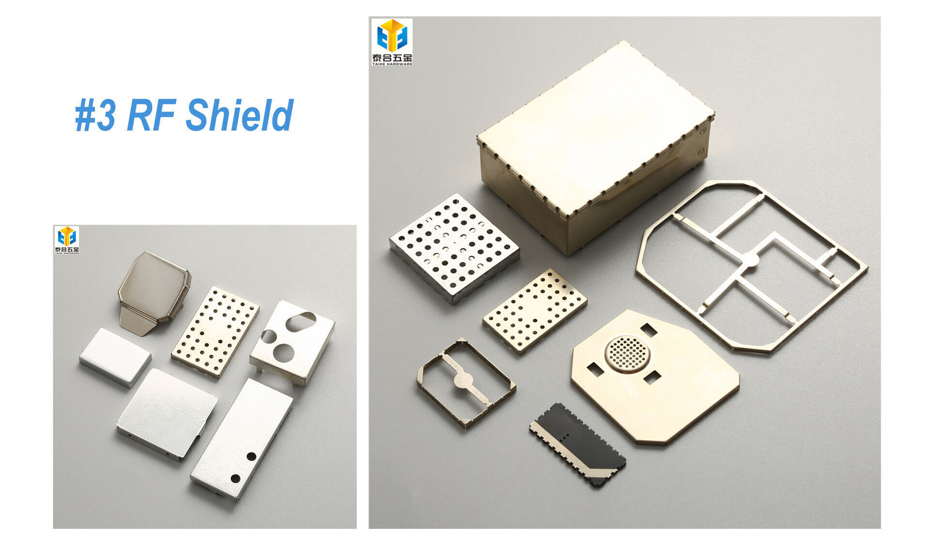 Buy China Wholesale Oem Metal Stamping Parts Rf Shield Can Emi Shield Pcba Accessories & Rf ...