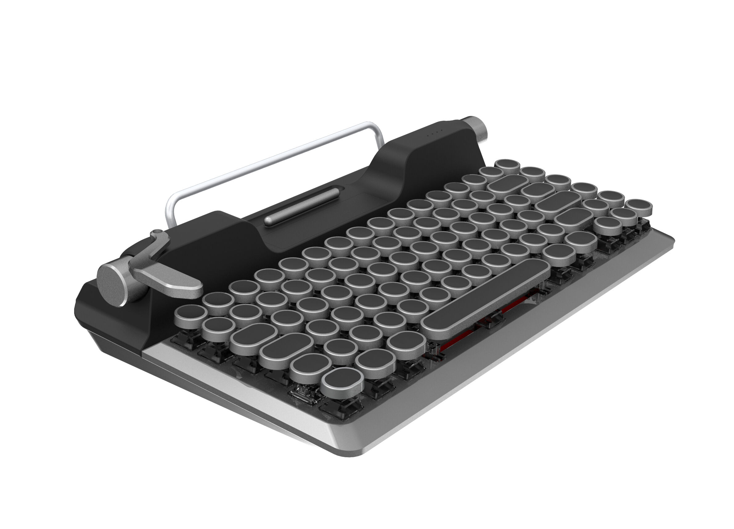 Buy Wholesale China -newest- 2.4g+bt+wired Retro Typewriter Keyboard ...