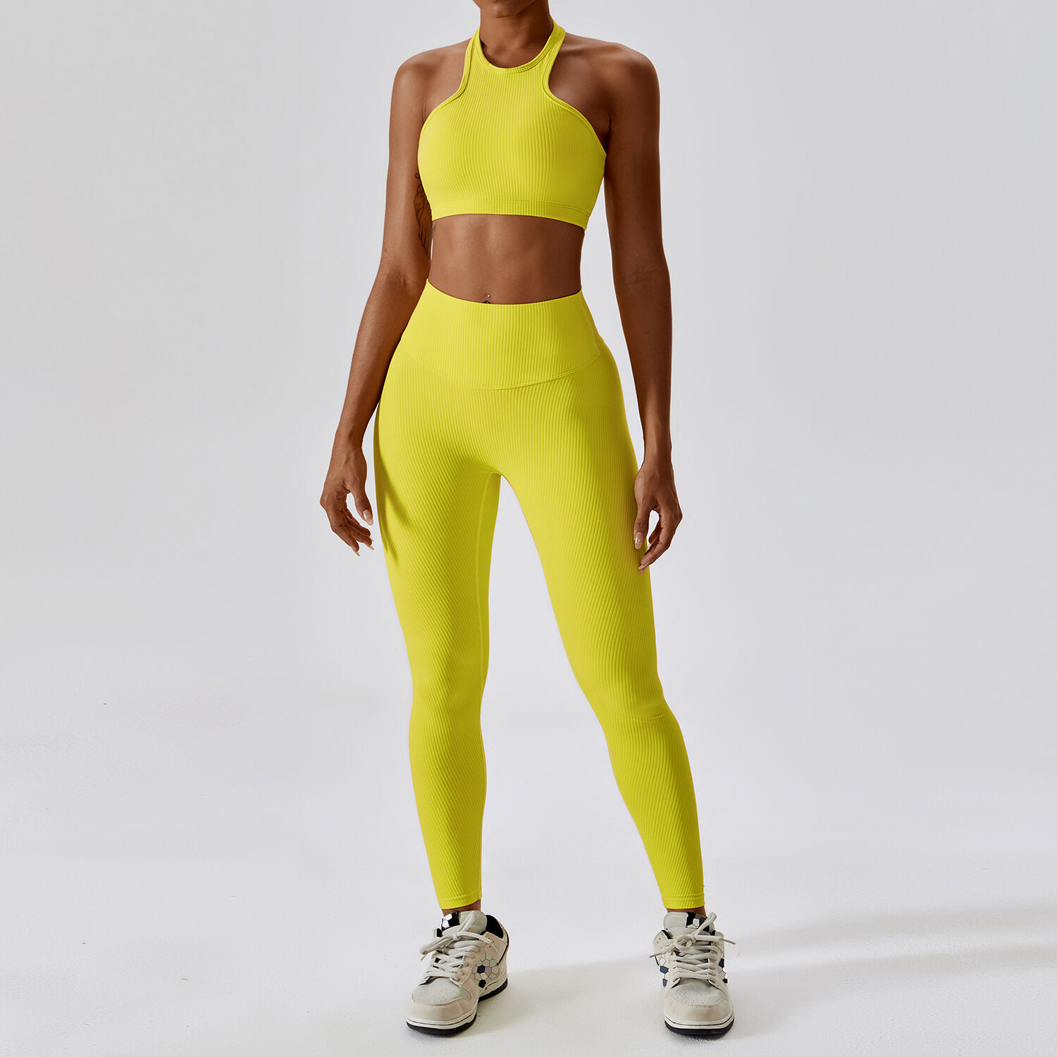 Buy Wholesale China Women′s Gym Sports Wear Set Yoga Suit Tops Bra