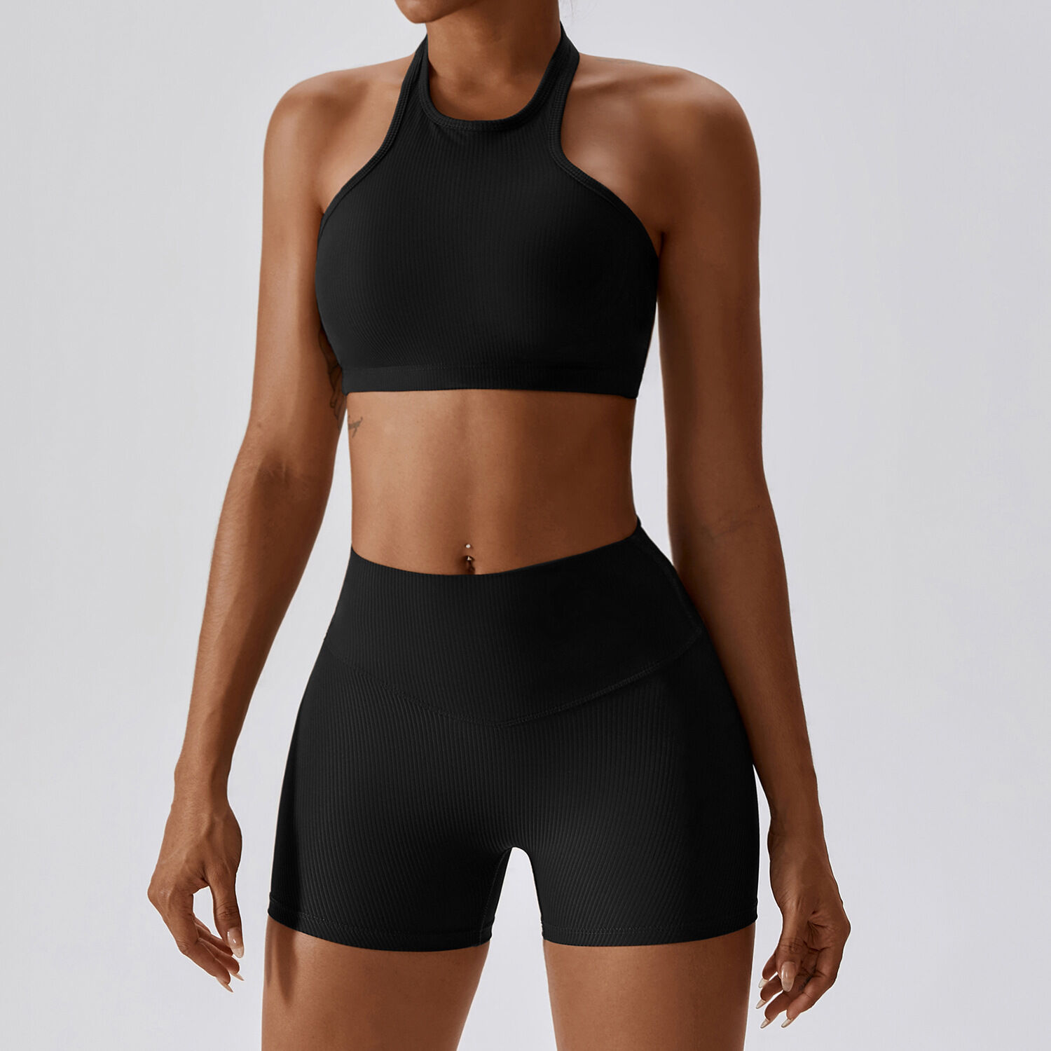 Buy Wholesale China Women′s Gym Sports Wear Set Yoga Suit Tops Bra ...