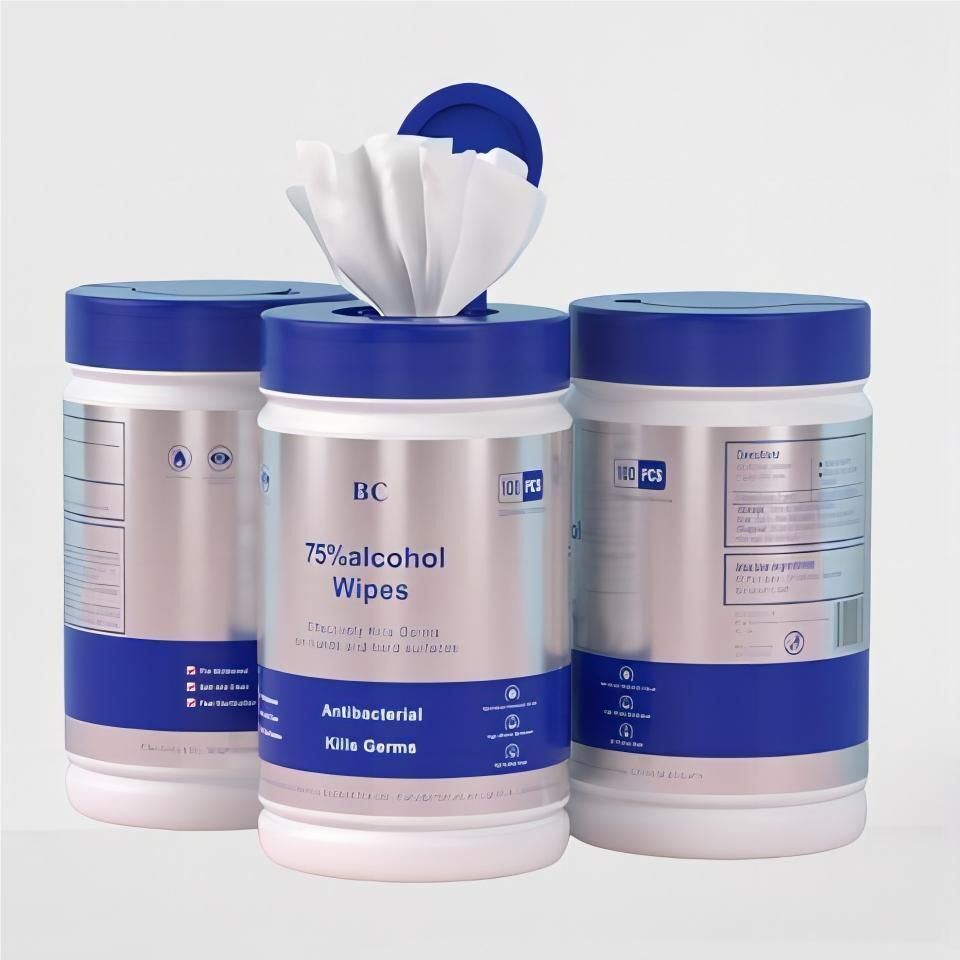 Buy Wholesale China 75% Alcohol Disinfectant Wipes 100pcs Canned Wet ...