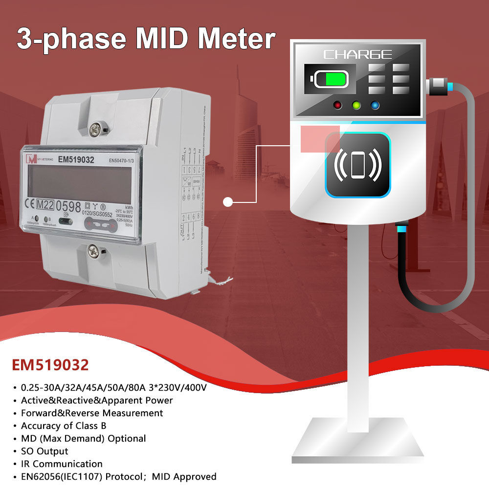 Rs485 Modbus Rtu Bidirectional Three-phase Mid Approved Din Rail Energy Meters - Explore China ...