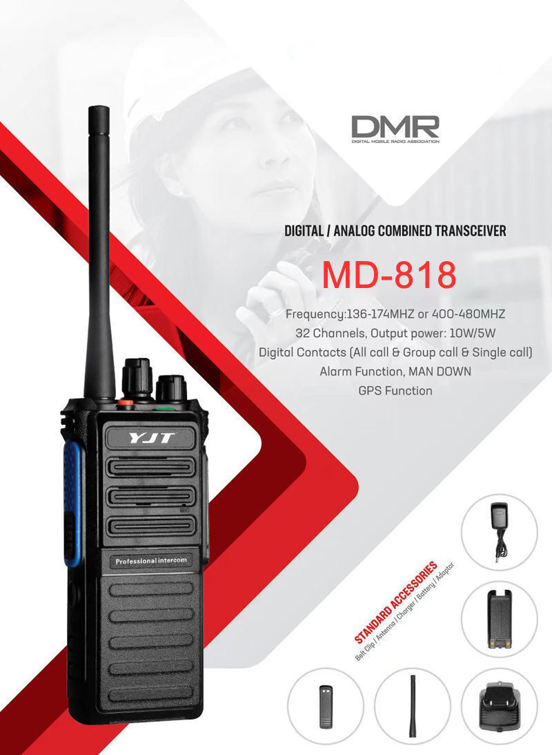 Buy Wholesale China Powerful 10w Uhf Long Range Digital Dmr Walkie ...