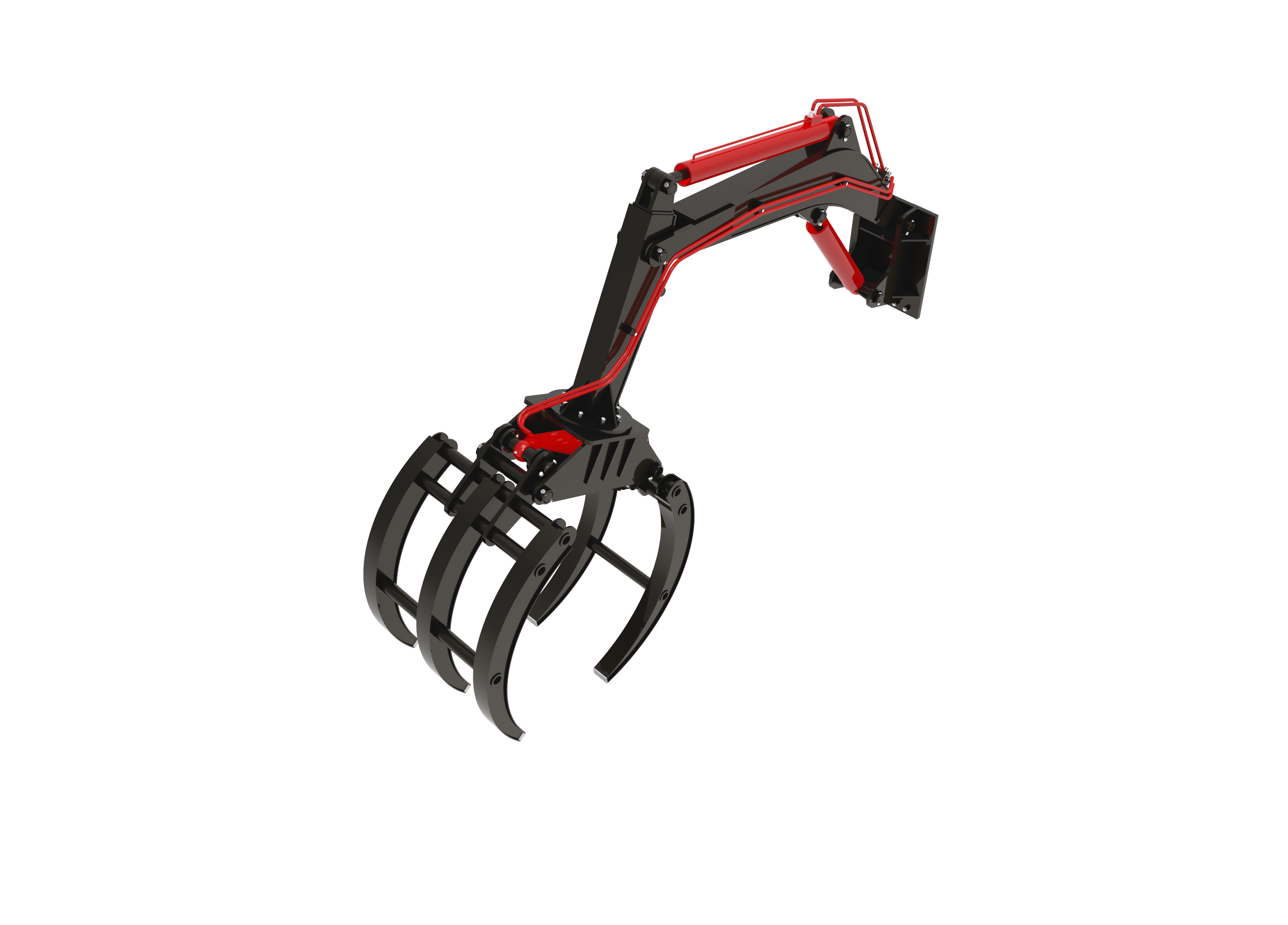 Buy Wholesale China Wholesale Forklift Attachment Waste Grab F ...