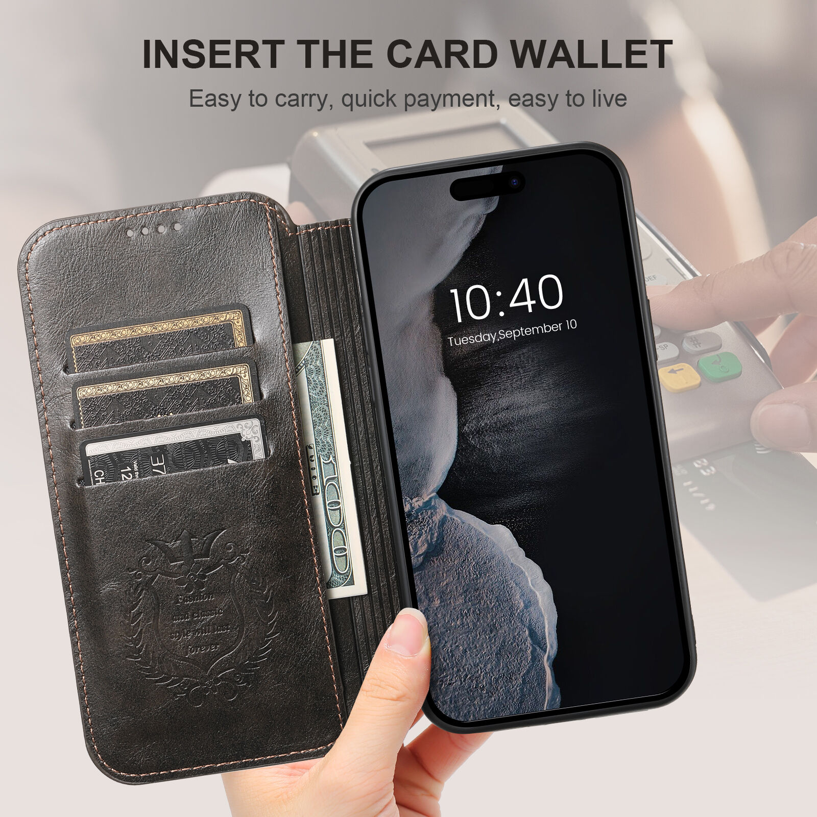 Buy Wholesale China New Pu Leather Magnetic Mobile Phone Cases For ...