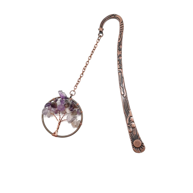 Buy Wholesale China New Design Natural Crystal Bookmarks 7 Chakra ...