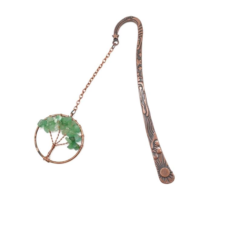 Buy Wholesale China New Design Natural Crystal Bookmarks 7 Chakra ...