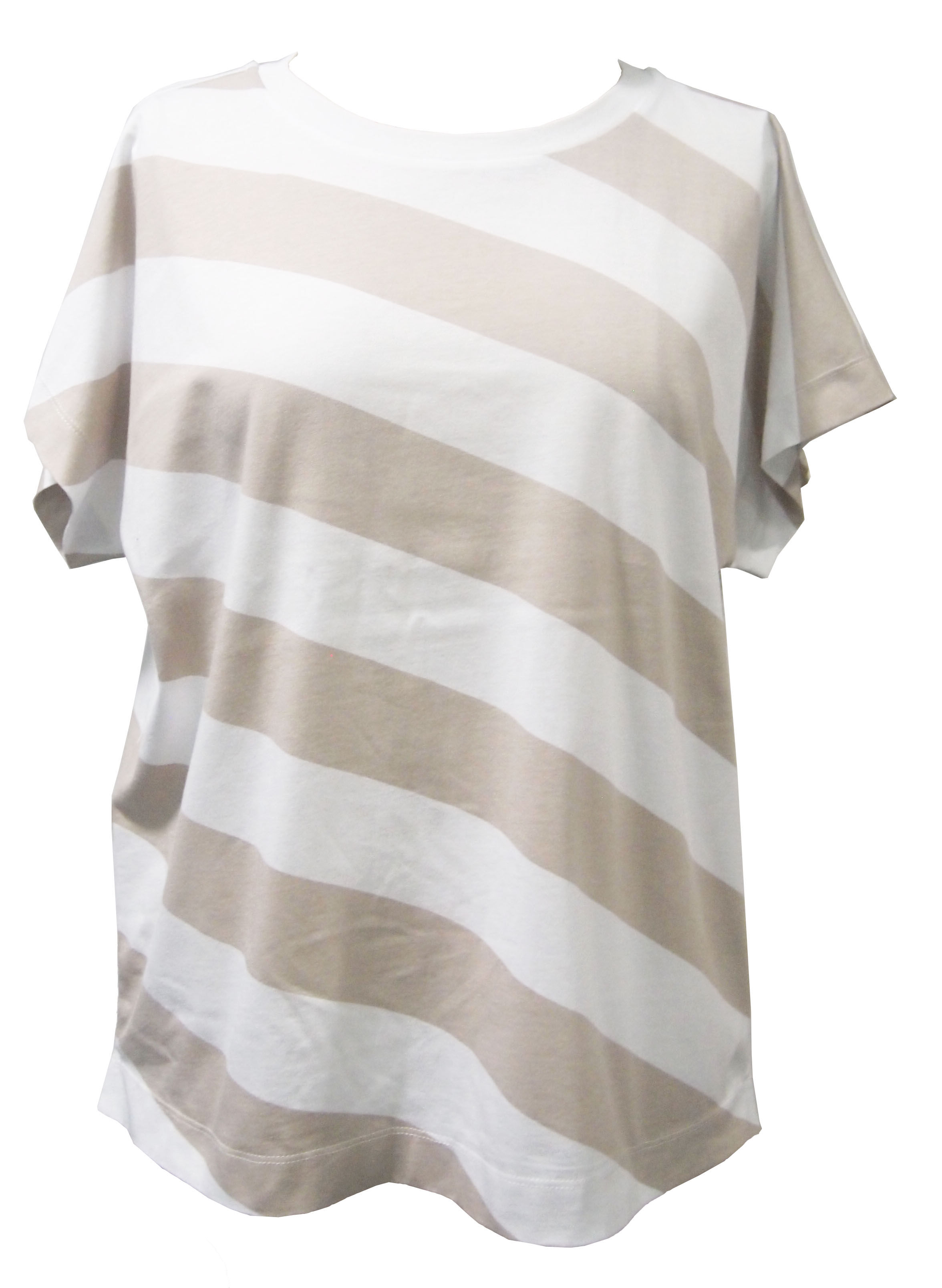 Buy Wholesale China 100%organic Cotton Women's Fashion Top Striped T ...