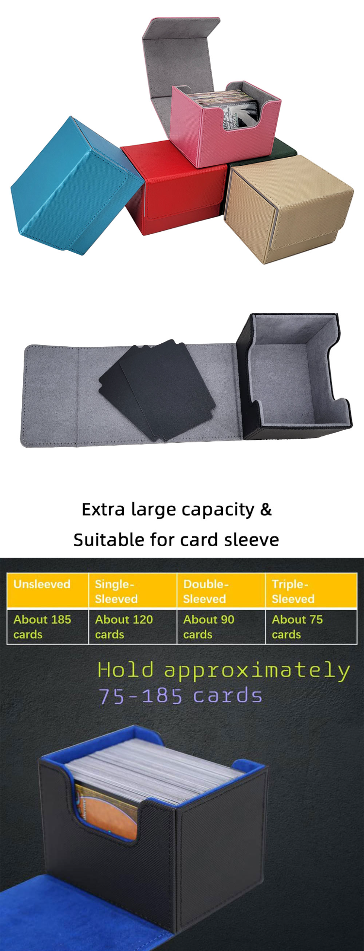 Buy China Wholesale Hot Sale Card Deck Boxes With Magnetic Locking ...