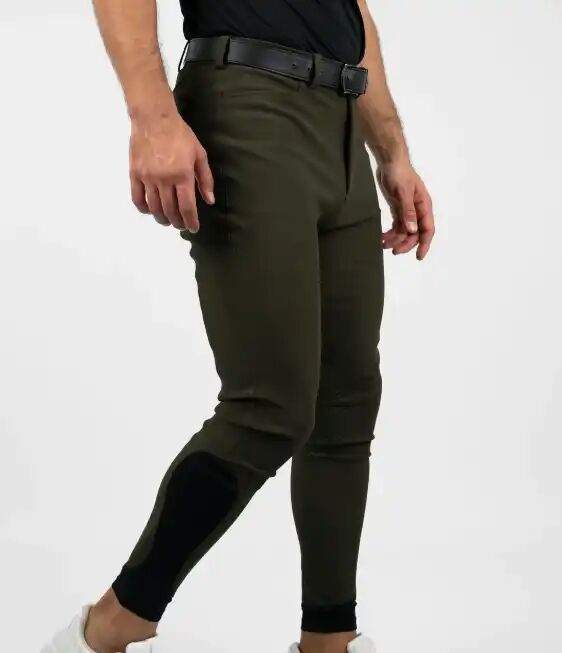 Buy Wholesale China Custom Male Equestrian Clothing Men Full Grip Knee ...