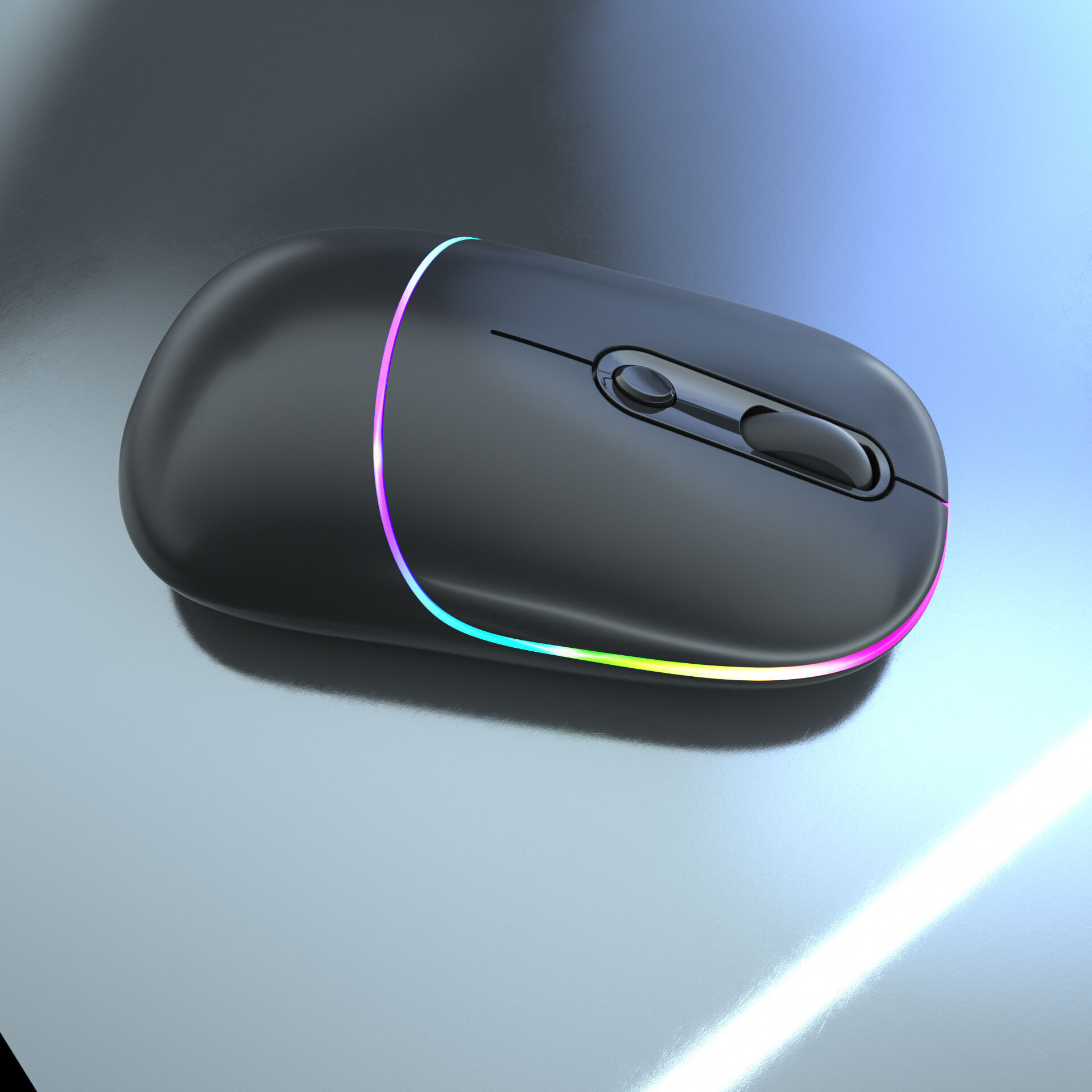 Buy Wholesale China 6-key 2.4g Wireless+bt 5.0/3.0 Dual-mode Mouse, Rgb ...