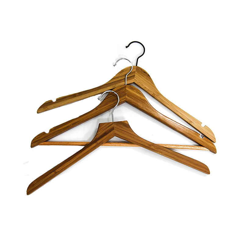 Buy Wholesale China Eco Friendly Bamboo Hanger Square Head Coat Hanger ...