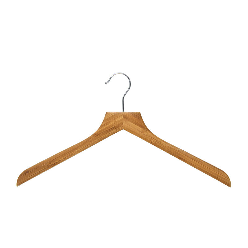 Buy Wholesale China Eco Friendly Bamboo Hanger Square Head Coat Hanger ...