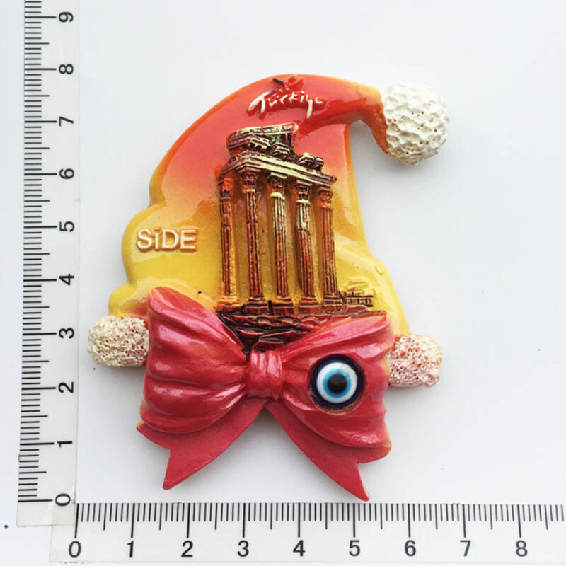 Buy Wholesale China New Design Turkey Gift Resin Painted Magnet ...