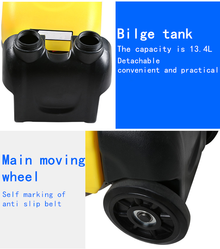 Buy China Wholesale Push-behind Floor Scrubber Wire Type Hand Push Type ...