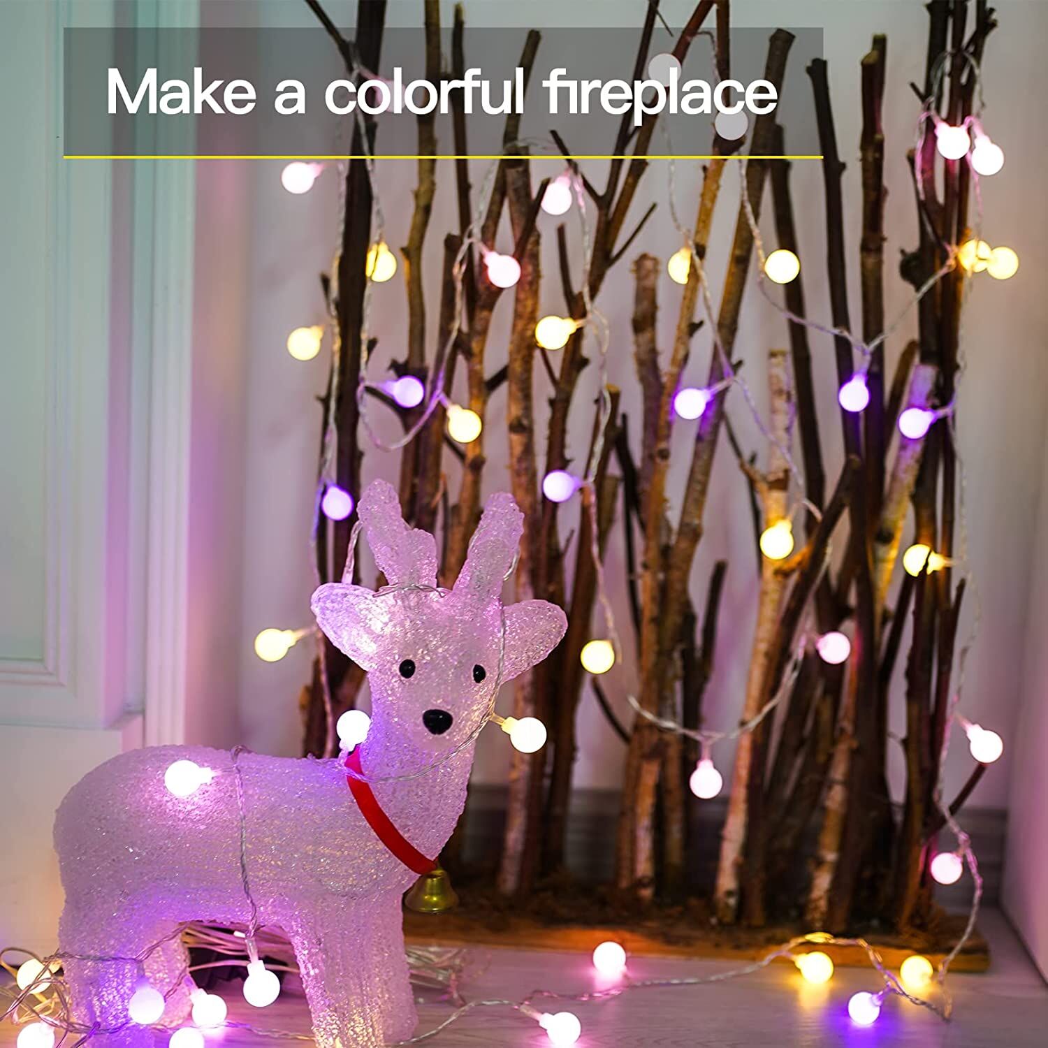 Buy Wholesale China Globe String Lights 50 Led, Usb Plug In Fairy ...