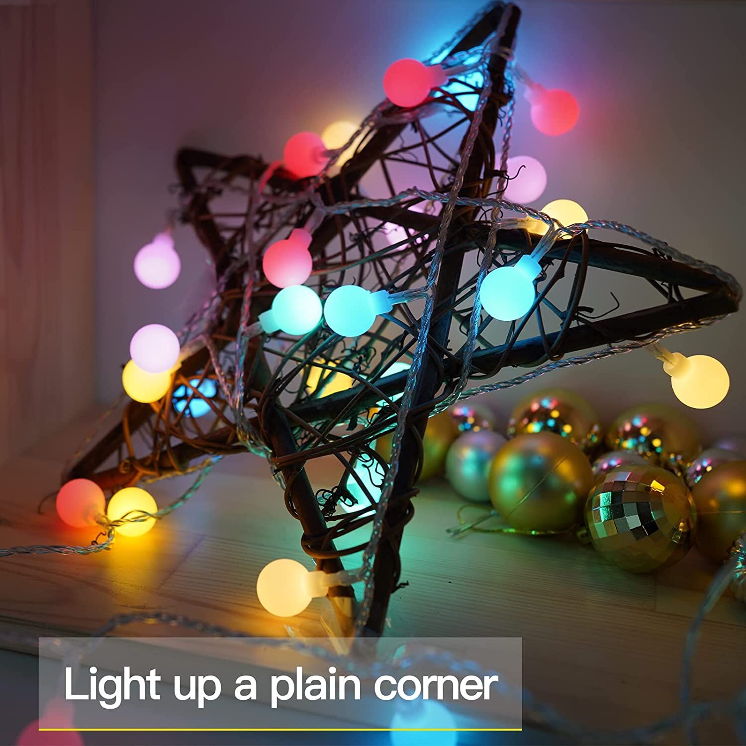 Buy Wholesale China Globe String Lights 50 Led, Usb Plug In Fairy ...