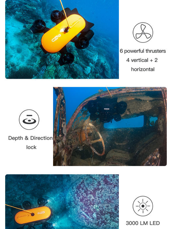 Buy Wholesale China Industrial And Rescue Use Of Sea Drone T1 Pro ...