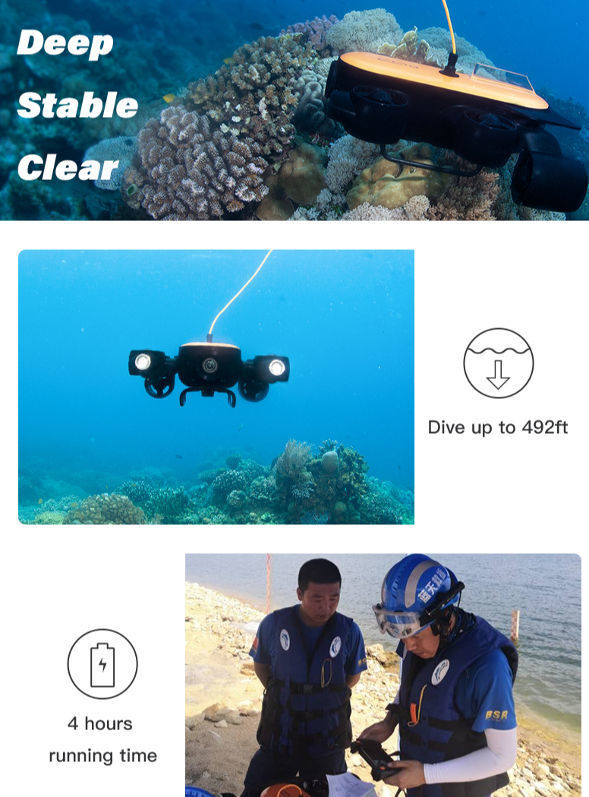 Buy Wholesale China Industrial And Rescue Use Of Sea Drone T1 Pro ...