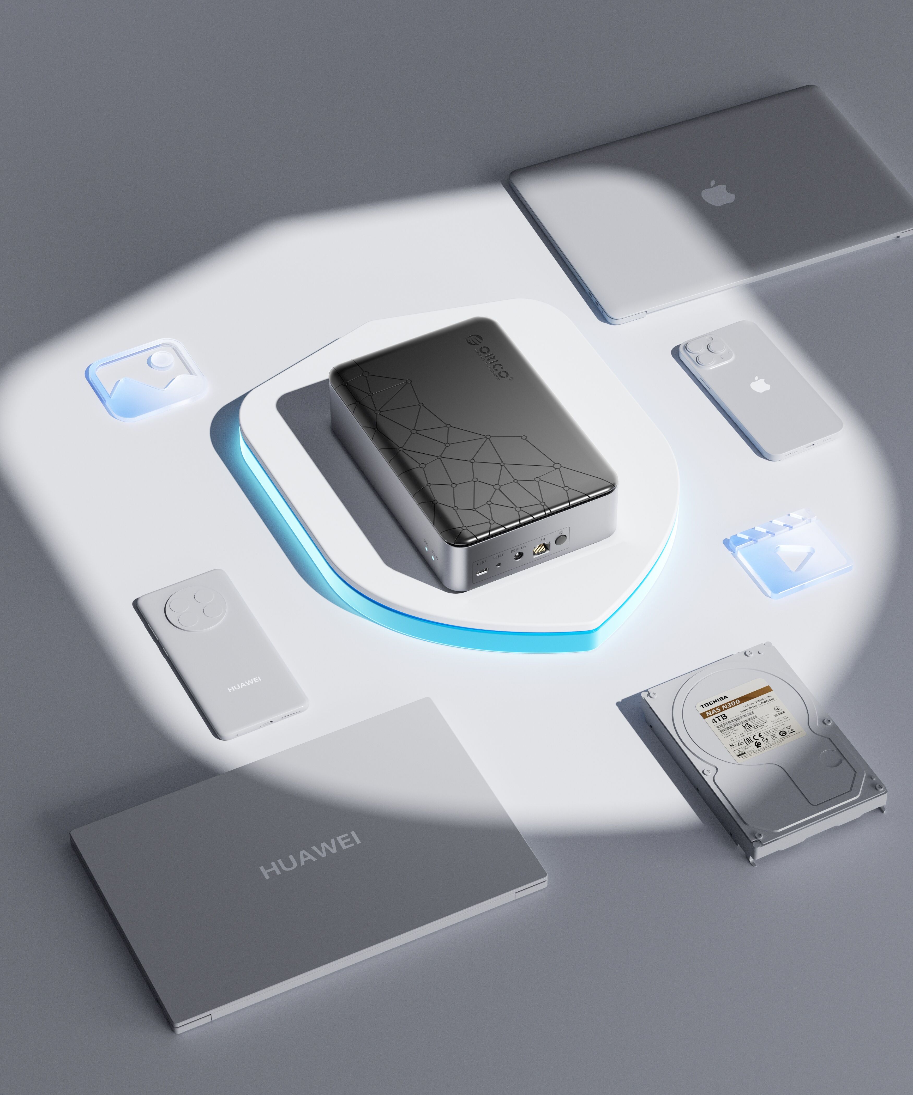 Buy Wholesale China Hot Sale Odm Oem Desktop Nas With Arm Cortex-a55 ...