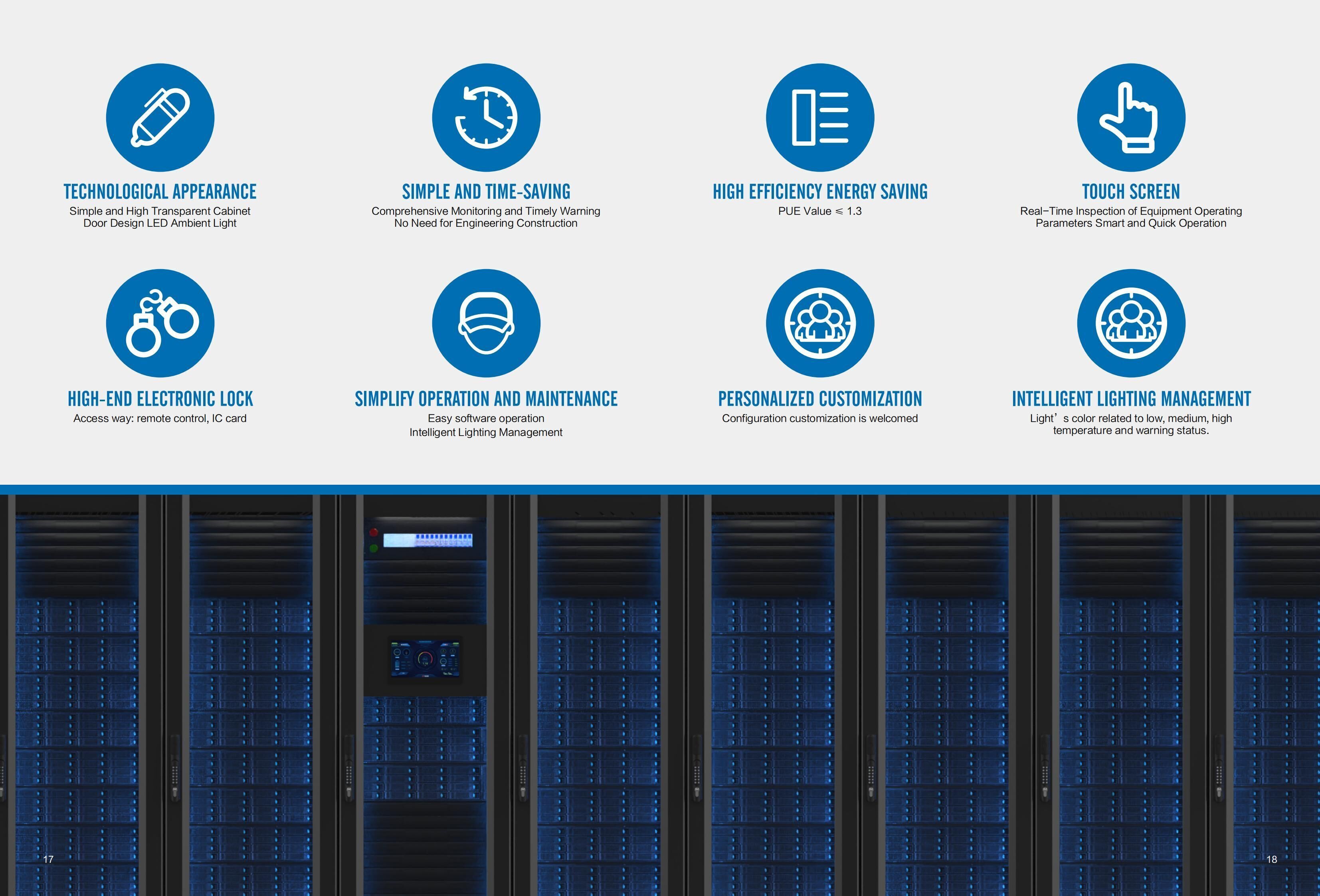 Buy Wholesale China Smart Rack For Data Centers Ups Prefabricated Micro ...