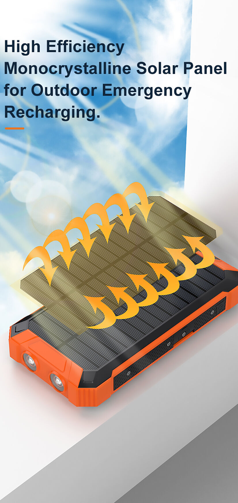 Buy Wholesale China Solar Generator Energy 30000mah External Battery ...