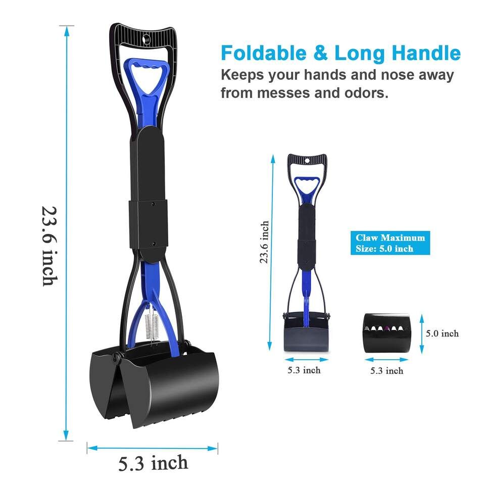 Buy Wholesale China Non-breakable Pet Pooper Scooper For Dogs Handle ...