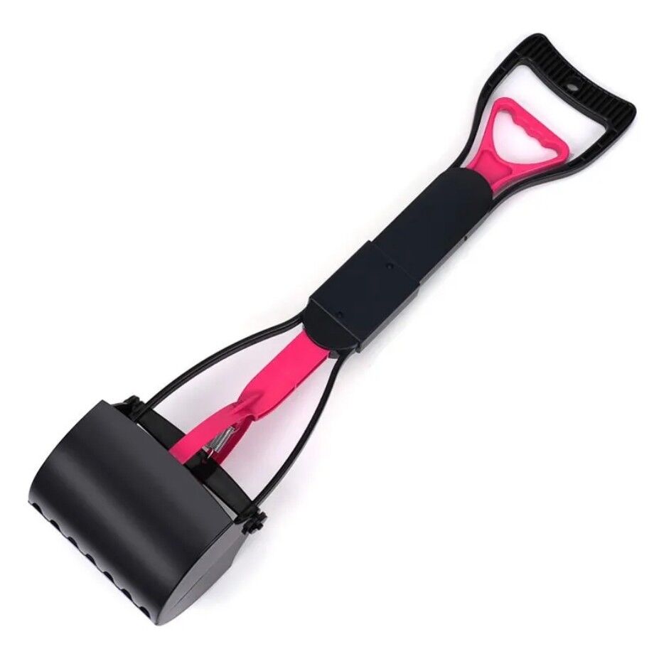 Non-breakable Pet Pooper Scooper For Dogs Handle One-hand Foldable ...