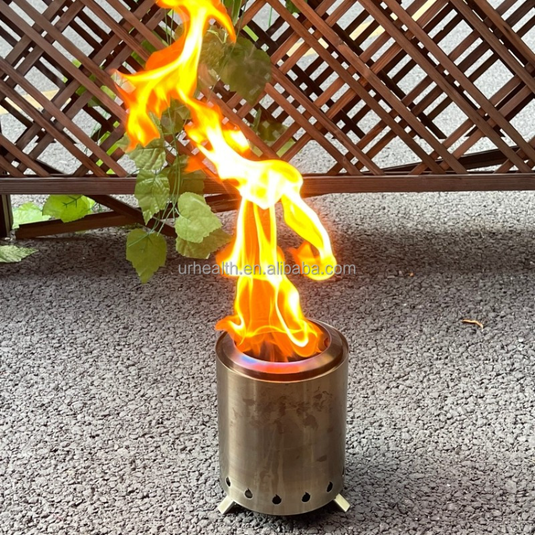 Buy Wholesale China Ur-health New Firewood Pit Stainless Steel Round ...