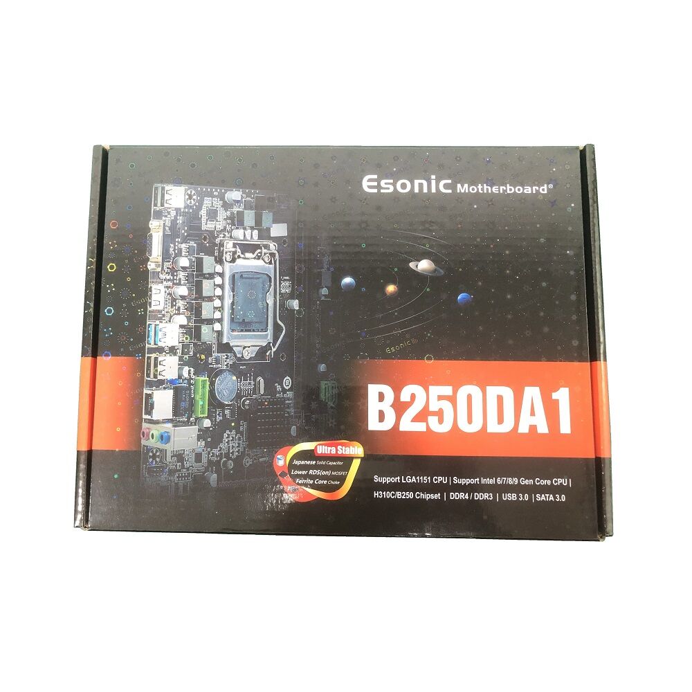 Esonic B250 Desktop Computer Motherboard M.2 Ddr4 Lga1151 Matx Pc ...