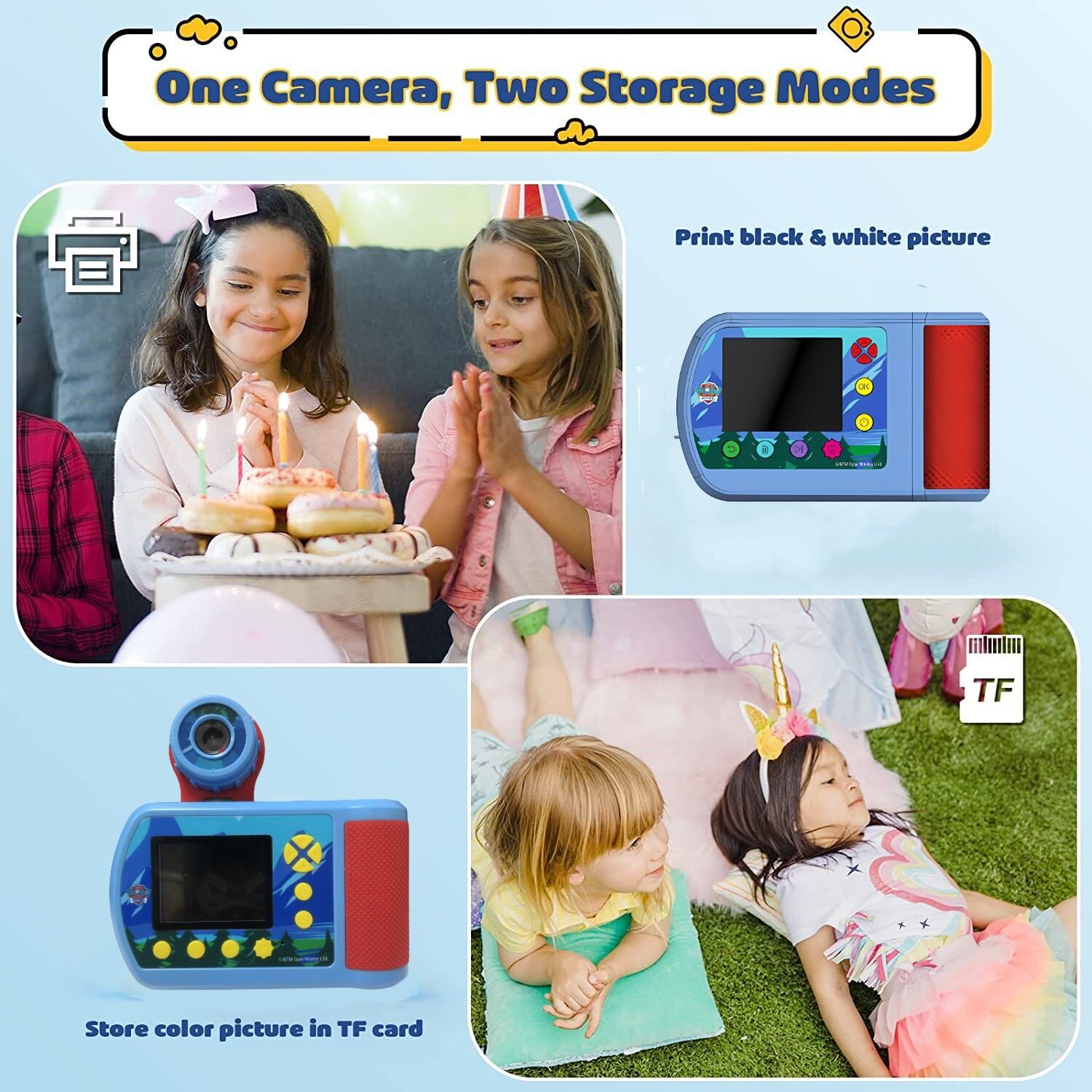 Buy Wholesale China Kids Camera Instant Print,zero Ink Digital & Video ...