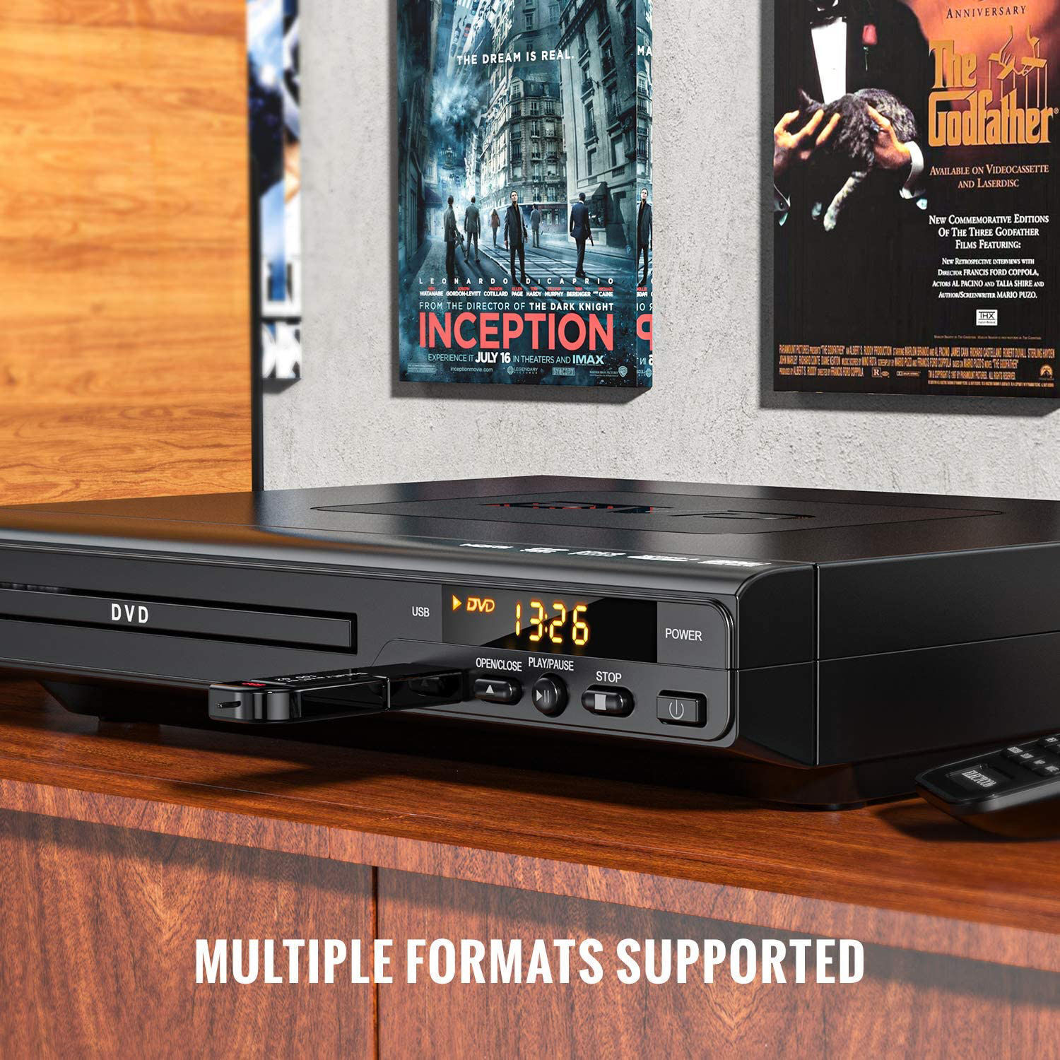 Buy Wholesale China Dvd-3621 Pro High Quality 3d Dvd Player With Full Input Dvd Player For Home ...