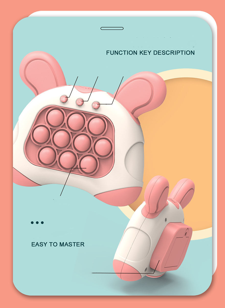 Buy Wholesale China Tiktok Hot Pop Quick Push Bubble Game Console Light ...