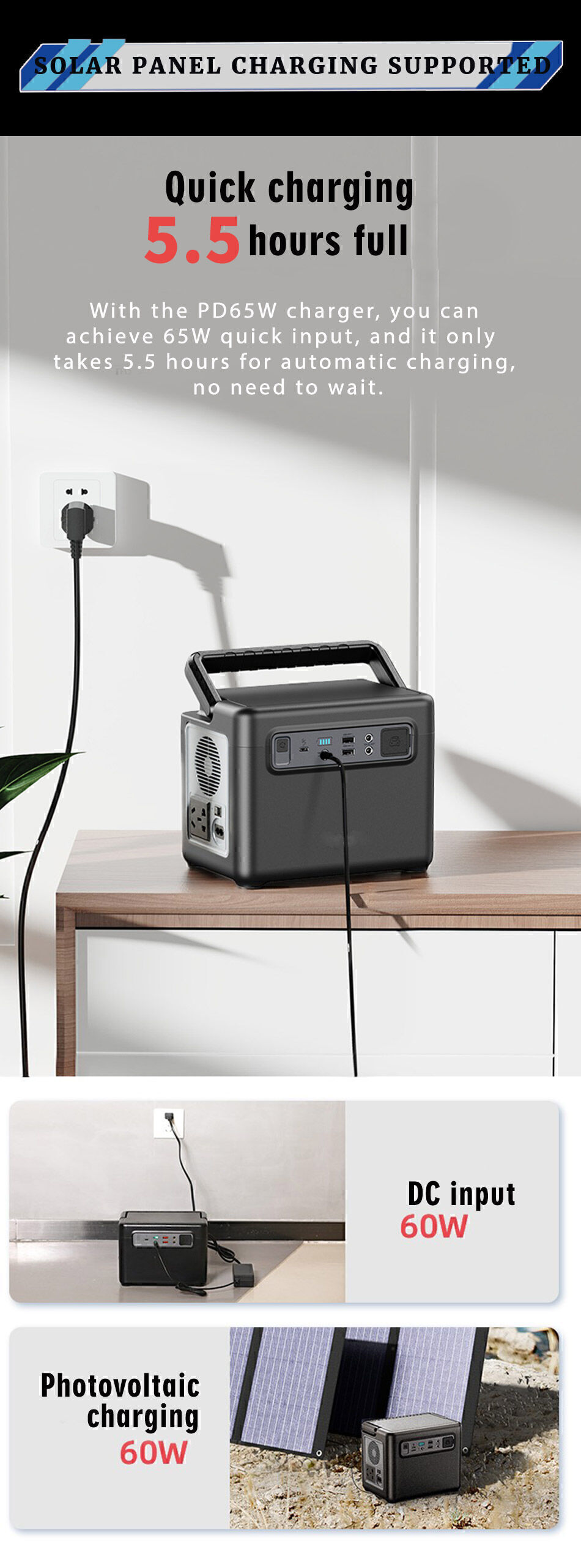 Buy Wholesale China Portable Power Stations 300w Energy Storage Power ...