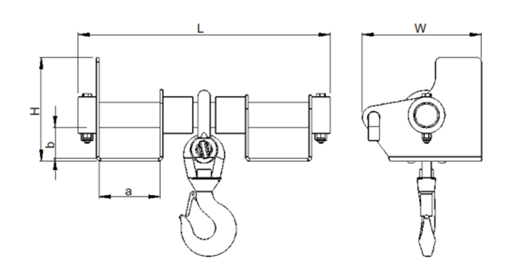 Bulk Buy China Wholesale Telehandler Jcb 4 4 Tonne Capacity Crane Hook ...
