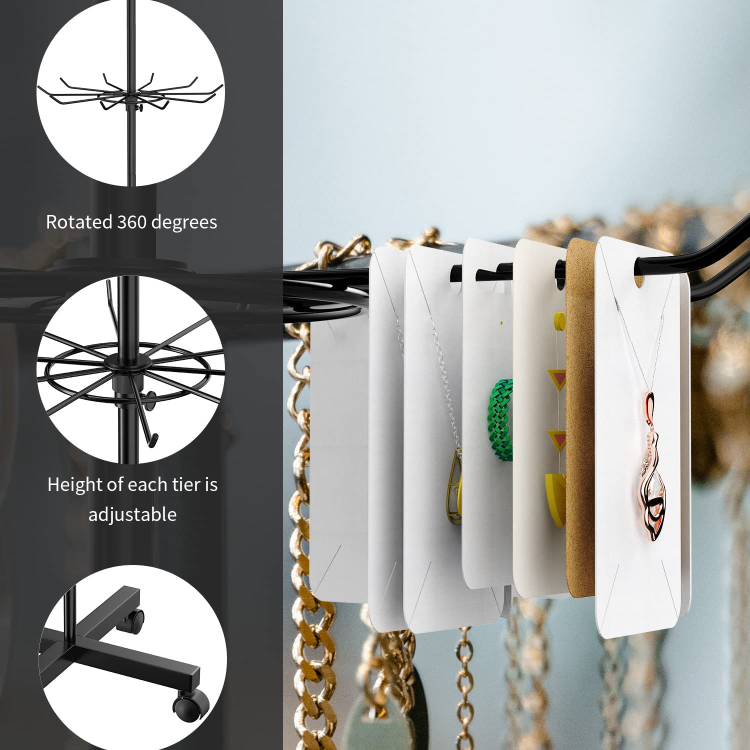 Buy Wholesale China Retail Display Stand Movable Shop Floor Spinner ...