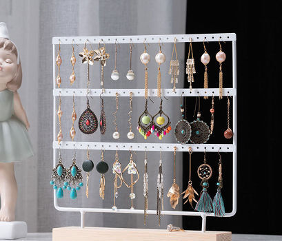 Buy Wholesale China Hot Sale Three-layer Iron Earrings Simple Style ...