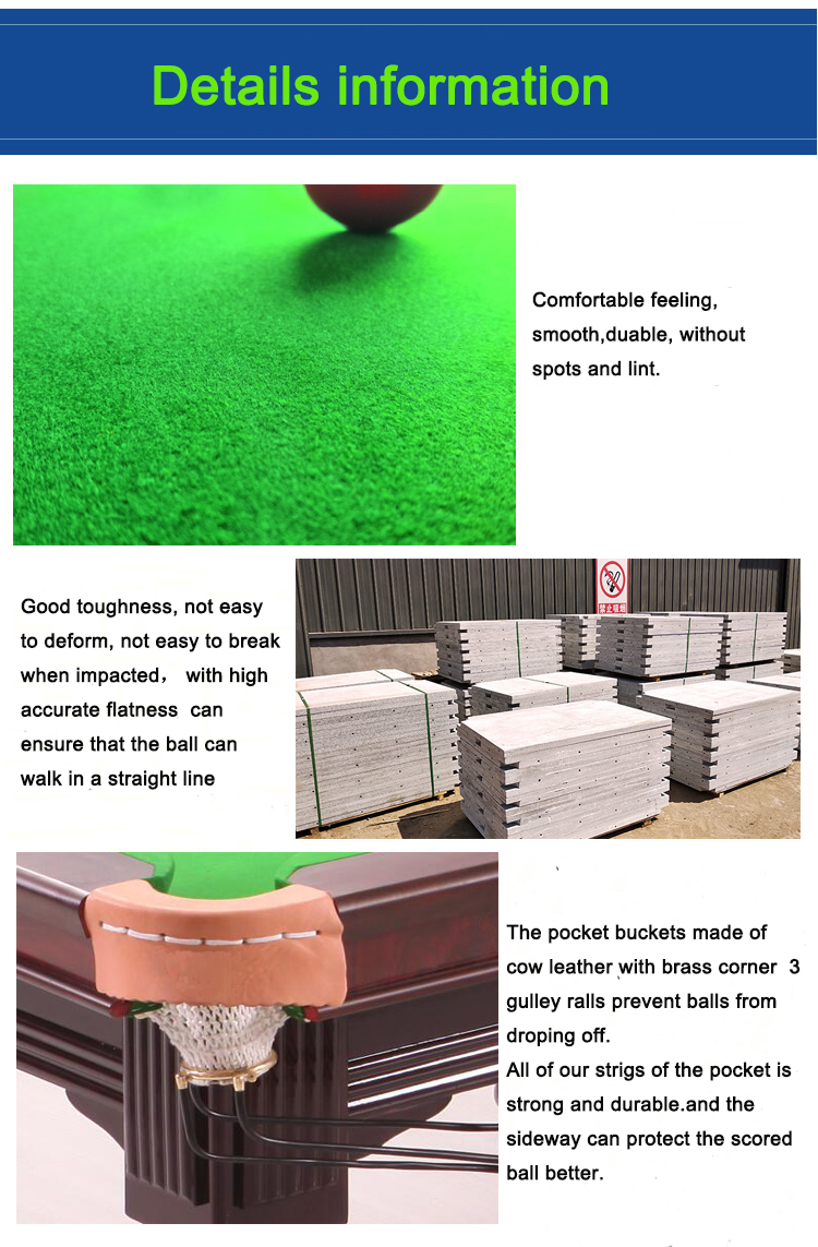 Factory Direct Sales Mdf Coin Operated Billiard Table/pool Table ...