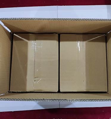 White Cardboard Gourmet Dates Box Customized Advent Calendar Empty ...