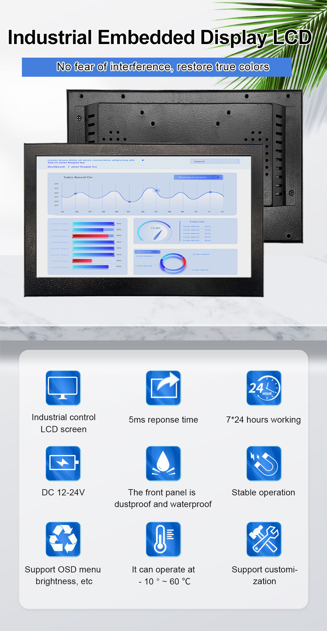 Buy Wholesale China Oem Odm 11.6 Inch Ips1366*768 Ips Vga Hdmi Screen ...