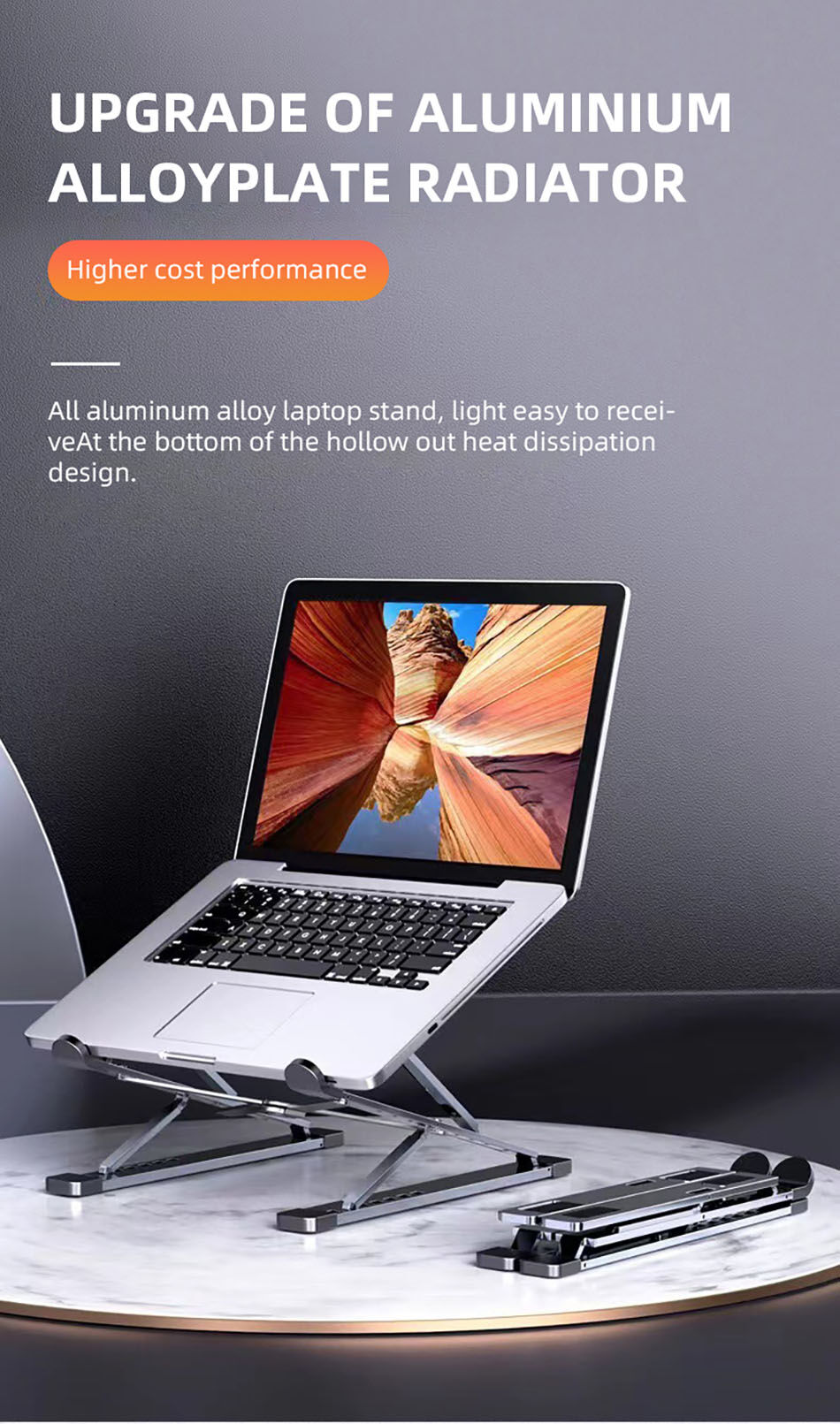 Buy Wholesale China Hot Sale Portable Dual Laptop Stand For Notebooks ...