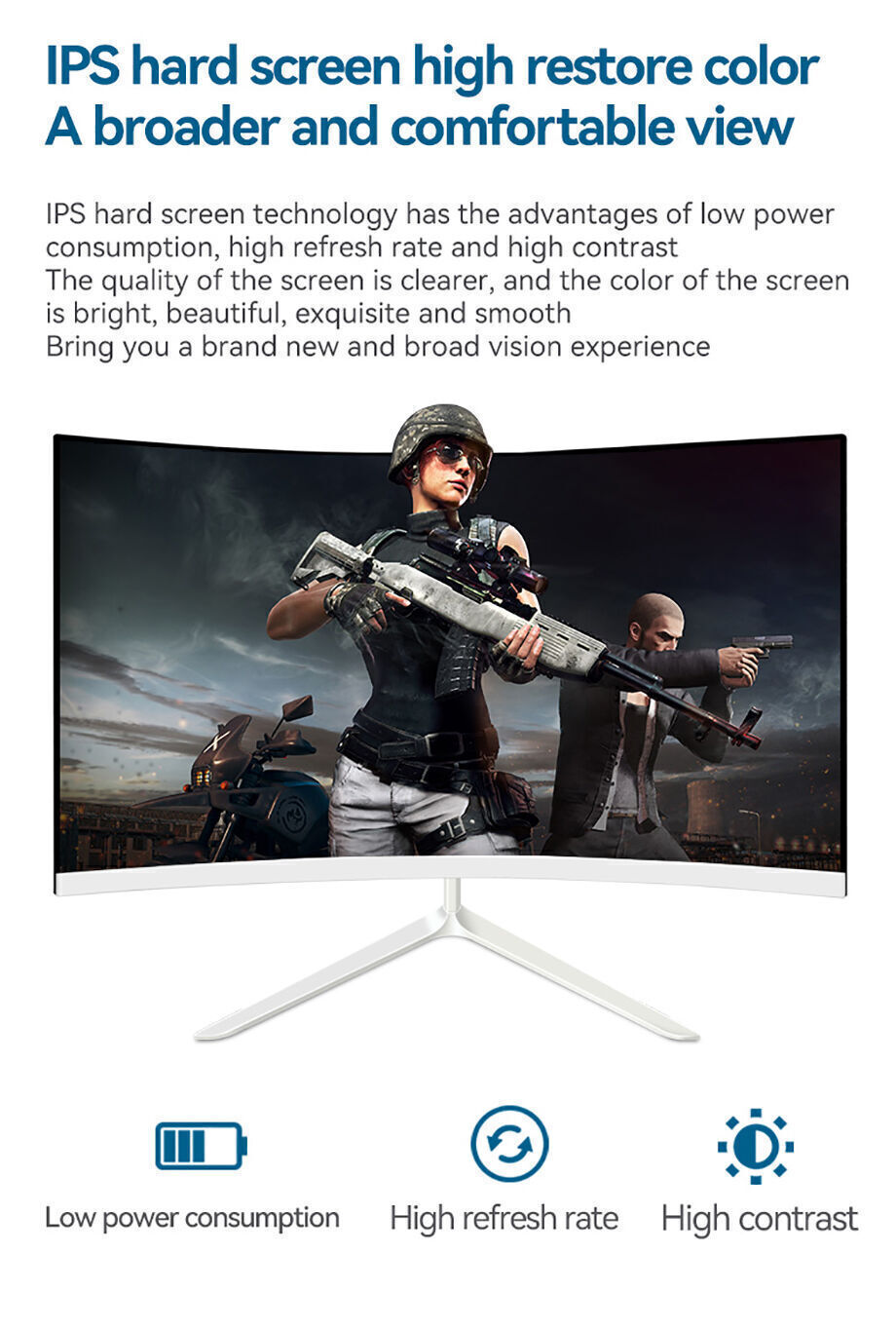Buy Wholesale China 65hz 75hz144hz 165hz Gaming Monitor 1080p 1k 2k 4k ...