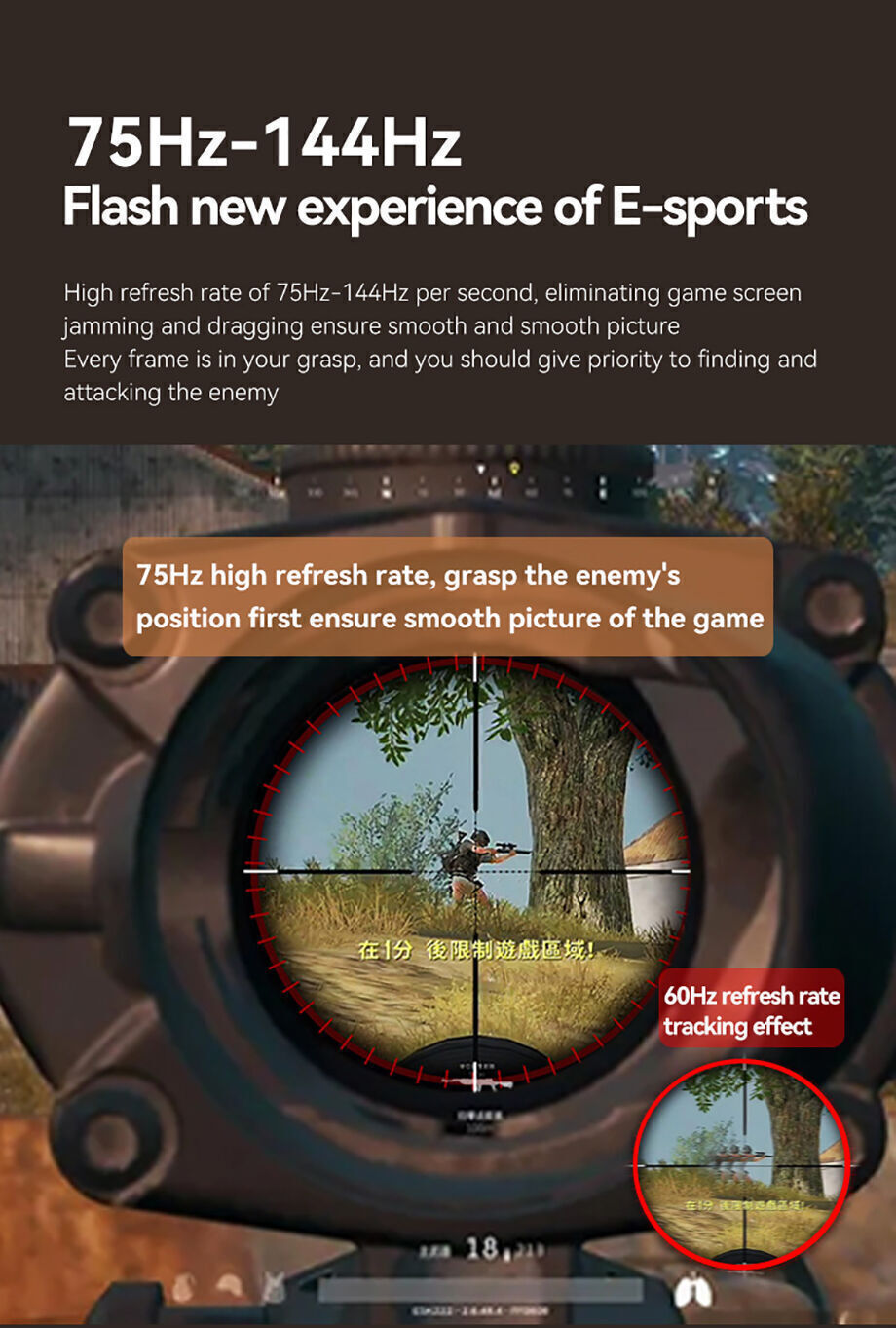 Buy Wholesale China 65hz 75hz144hz 165hz Gaming Monitor 1080p 1k 2k 4k ...