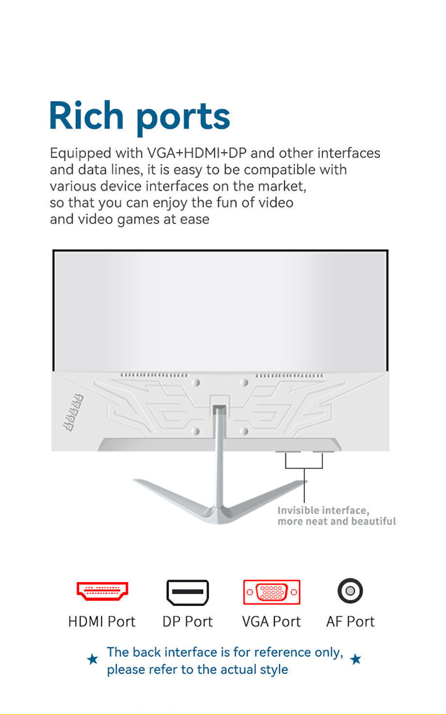 Buy Wholesale China 65hz 75hz144hz 165hz Gaming Monitor 1080p 1k 2k 4k ...